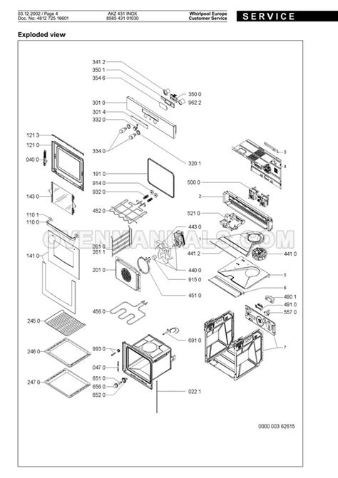 Whirlpool FXTM6 Oven Service Manual