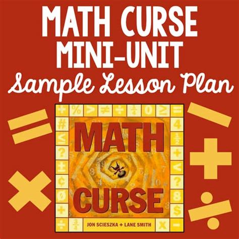 Free Math Curse Mini Unit Sample Lesson Solving Word Problems Tpt