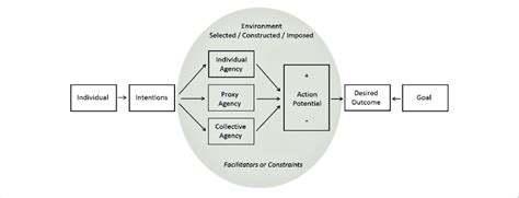 Model Of Banduras Personal Agency And Triadic Reciprocal Causation