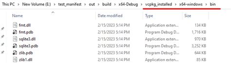 In Vs2019 Build Project With Vcpkg While The Include Directories Are Imported From