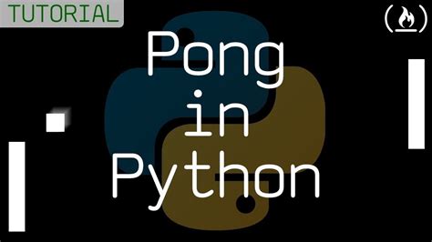 How To Program A Ping Pong Game With Python Youtube