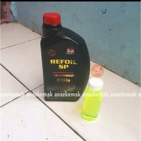 Jual Oli Refoil Sp R134a Oli Ac Mobil Kemasan Ecer 100 Ml Kental Penghilang Ngorok Untuk