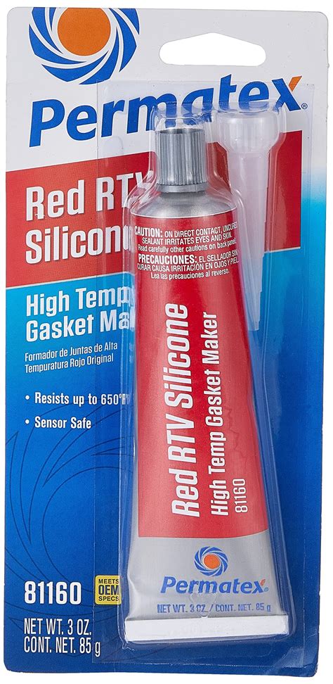 Permatex® High Temp Red Rtv Silicone Gasket Maker Scarlet International