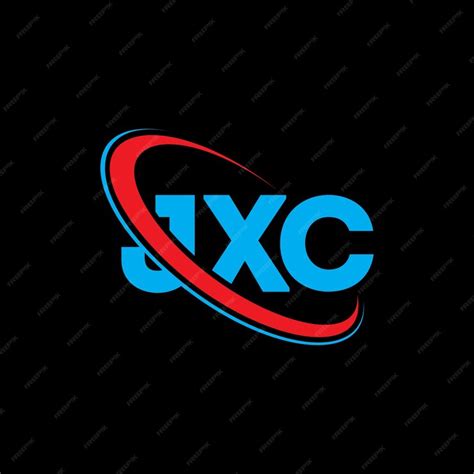 Premium Vector Jxc Logo Jxc Letter Jxc Letter Logo Design Initials Jxc Logo Linked With Circle