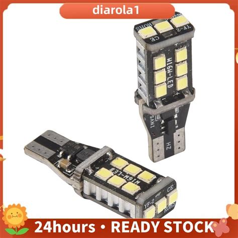 Lâmpada Led Canbus Branca Super Brilhante Para Luz Reversa De Backup De Carro 912 921 T15 W16w