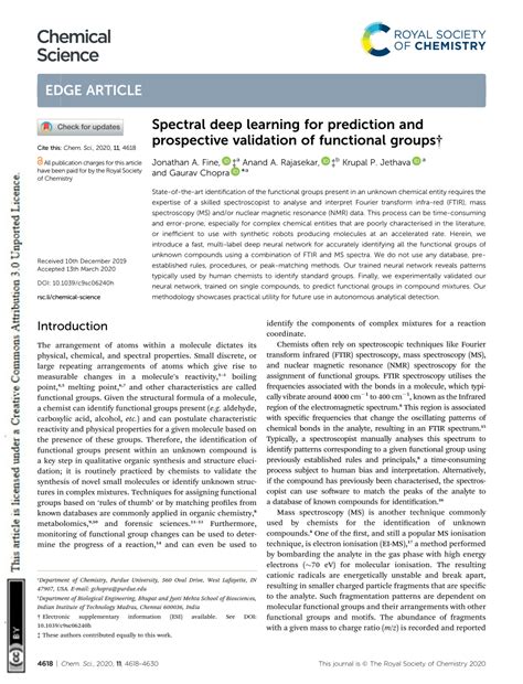 Pdf Spectral Deep Learning For Prediction And Prospective Validation