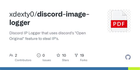 Github Xdexty0discord Image Logger Discord Ip Logger That Uses