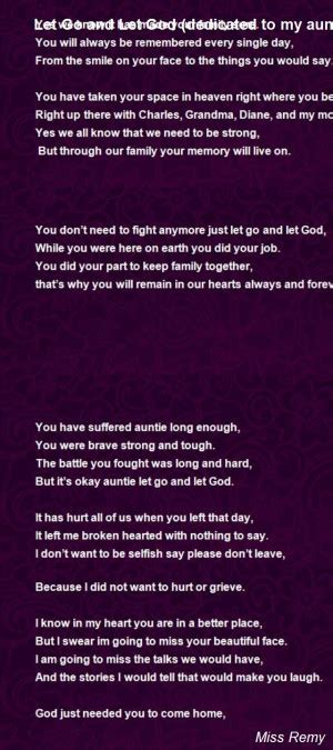 Aunt Passed Away Quotes Quotesgram