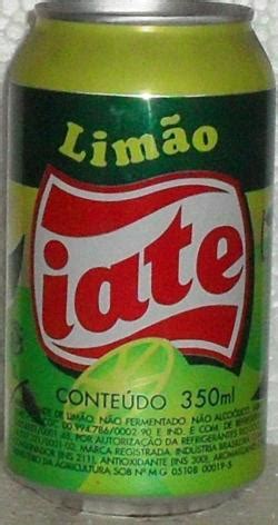 Iate Lemon Soda 350ml Refrigerante De LimÃ Brazil