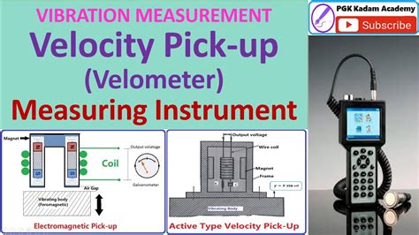 Velocity Pick Up Measuring Instrument Vibration Velometer Youtube