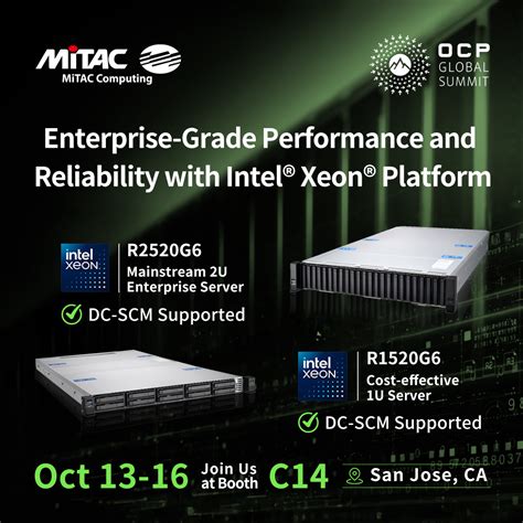Mitac 🚀 Powering The Next Generation Of Data Centers At The 2025 Ocp Global Summit Mitac