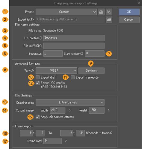 How To Export Frame Animation From Photo