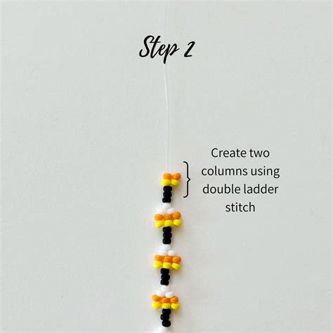 Candy Corn Beaded Bracelet Tutorial The Bead Mix