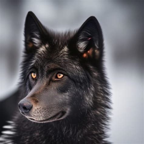 Black Wolf Ai Art By Cowardcrow On Deviantart