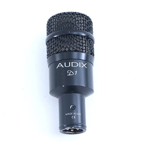 Audix D1 Hypercardioid Dynamic Microphone Mc 6008 Reverb