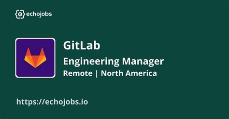 Gitlab Is Hiring Engineering Manager Reliability Usd 142k 306k Remote Api Rremoteworks