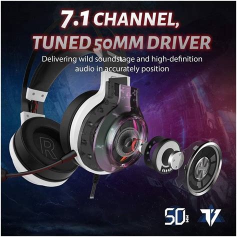 Edifier G4 Te 71 Surround Sound Usb Gaming Headset Tuned 50mm Driver