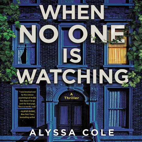 When No One Is Watching Audiobook Librofm