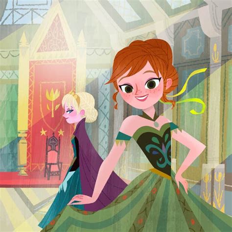 Joey Art Disney Frozen Picture Book Illustrations
