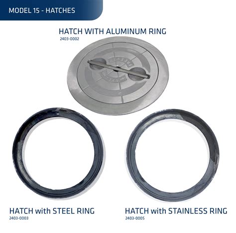 Model 15 Hatches With Ring Advantec Store