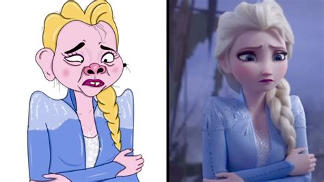 Best Of Elsas Ice Powers Drawing Meme 😄 Funny Frozen Memes Youtube