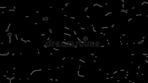 Microbiology Background Movement Of Viruses Or Bacteria Viewed Under A Microscope Stock Video