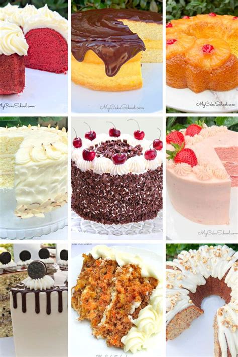 30 Different Types Of Cake With Names
