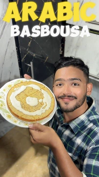 Eassy Arabic Basbousa 🤤shorts Viral Trending Food Youtube