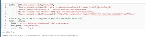 Mounting Azure Storage Adlsgen2 On Azure Databricks Microsoft Qanda