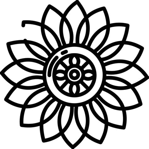 Kolam Outline Illustration 45615872 Vector Art At Vecteezy