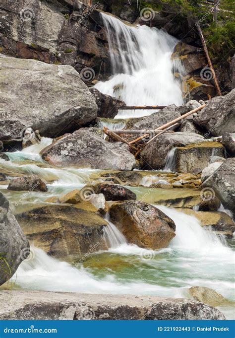 Studeny Potok In High Tatras Mountains Carpathia Stock Image Image