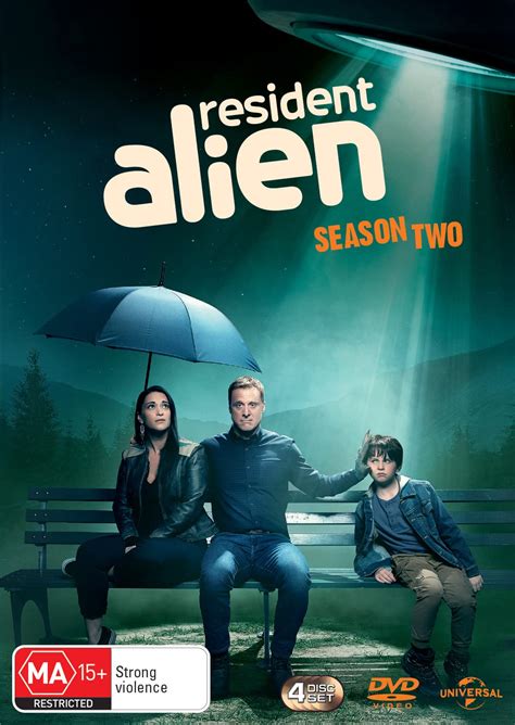 Resident Alien Season 2 Region 2 And 4 Alan Tudyk Corey