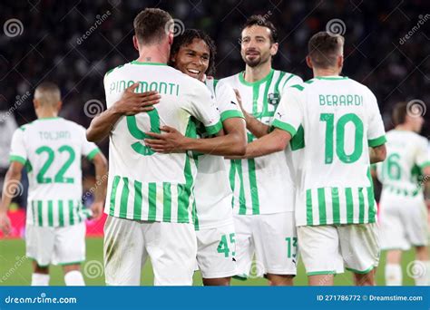 Football Serie A 2022 2023 Match Day 26 As Roma Vs Sassuolo