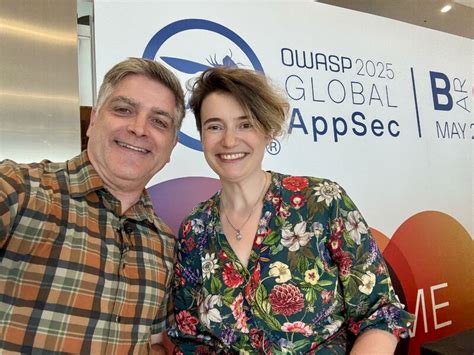 I Continue To Meet New Friends At Owasp® Foundation Global Appsec Eu 2025 Conference In