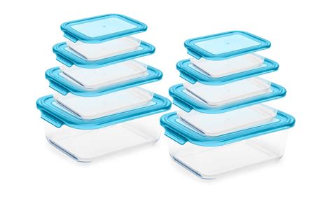 Glass Meal Prep Storage Containers Oven Safe Borosilicate Glass By