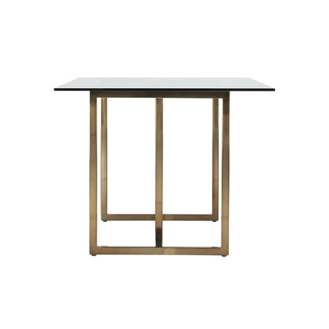 Cb2 Silverado Brass Table Aptdeco