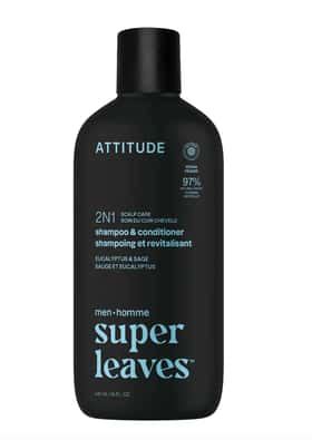Ewg Skin Deep® Attitude Super Leaves Mens 2 In 1 Shampoo