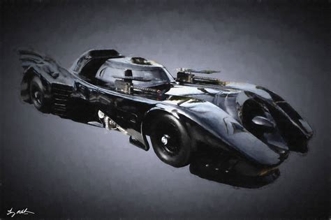 Batmobile Art By Dlm8hn On Deviantart