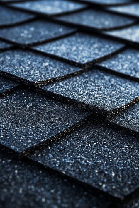 Durable Asphalt Shingles Close Up Stock Illustration Illustration Of