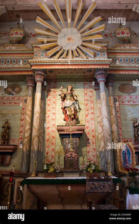 The Original Artwork At The San Miguel Mission Especially The Wall