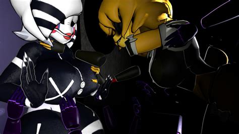 Rule 34 3d 3d Artwork 5girls Alombti Animatronic Animatronic Female Ass Breasts Choking