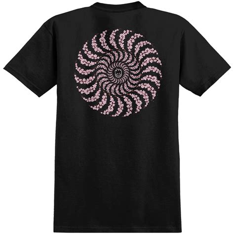 Spitfire Yuto Cherry Blossom Tee Black Ocd Skate Shop
