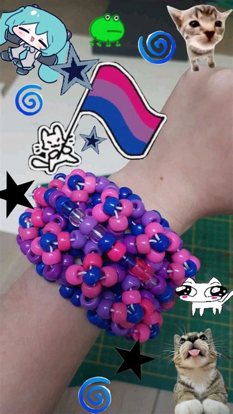 I Made A Bisexual Cuff I Edited The Foto On Shuffles