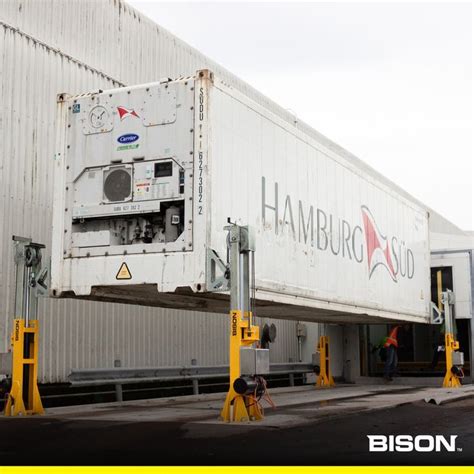 Unloading Shipping Container Jacks