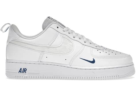 Nike Air Force White And Blue