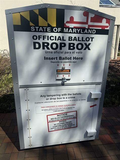 Maryland Primary Election Day Village Of Friendship Heights