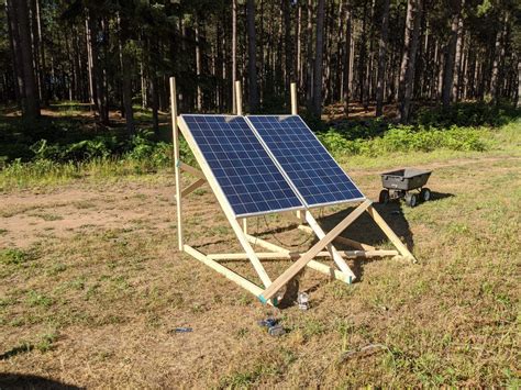 Ground Mounted Solar Panels How To Build Your Own Diy Setup