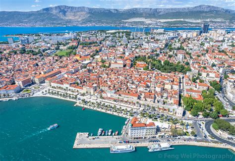 Split Split Dalmatia Croatia Aerial View Of Split Croat… Flickr
