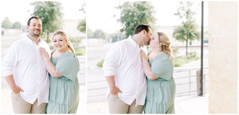 Jacklynn And Aj Downtown Cuero Texas Engagement Session