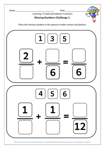 Fractions Year 6 Differentiated Challenges And Activities Over 150 Pages Teaching Resources